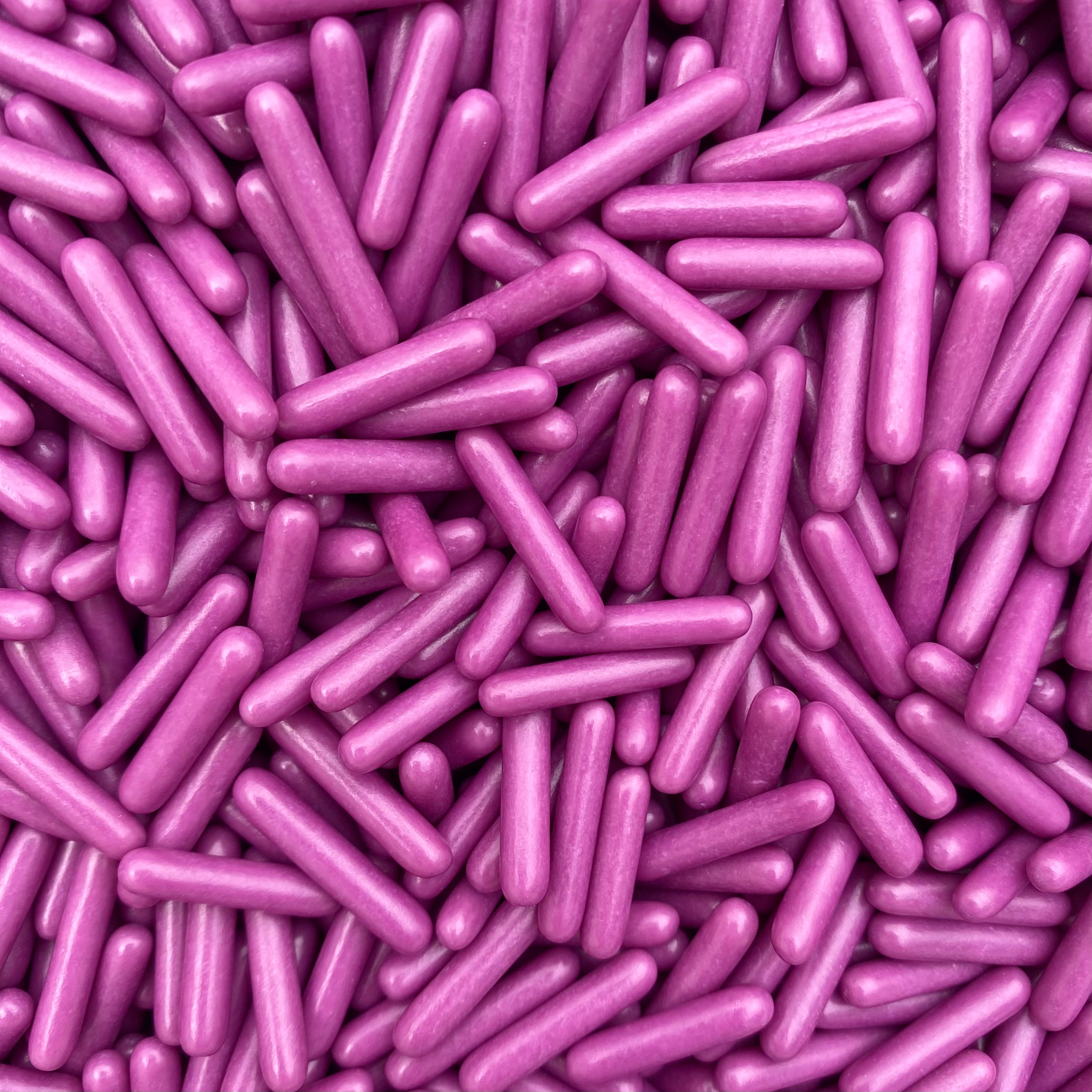 Sprinkles - Purple Macaroni Rods - 50g – The GlamFactory Ltd